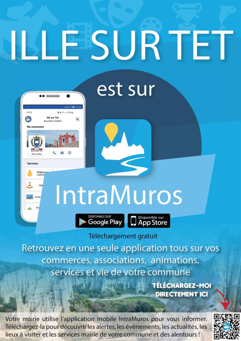Application de ville, IntraMuros – Mairie d'Ille sur Tet